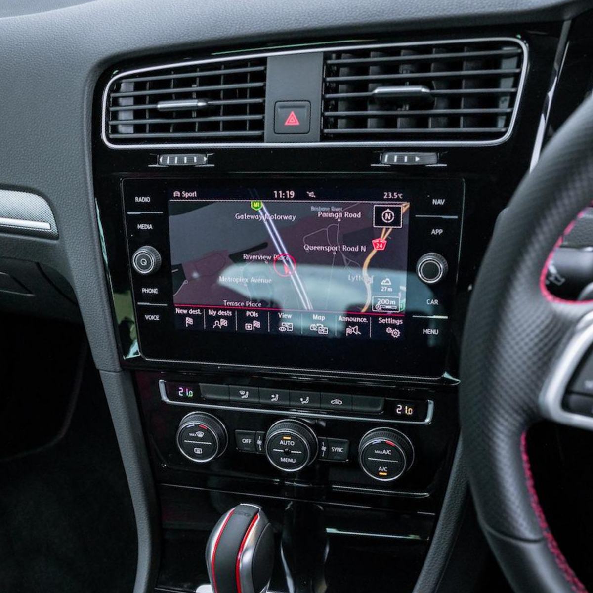 VW MK7.5 Golf 8 INCH Infotainment Upgrade - GENUINE - VW MK7 & 7.5 GOL ...